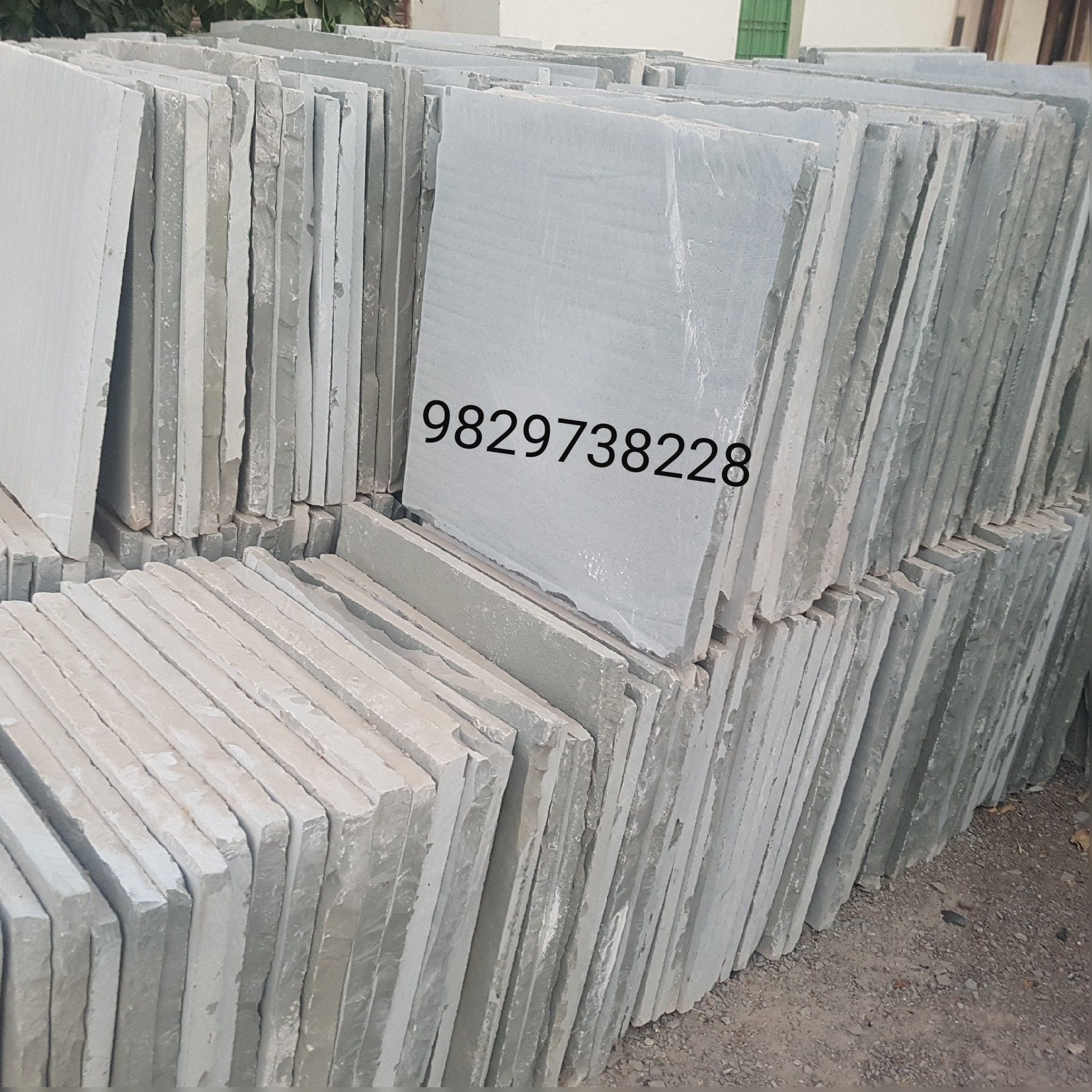 kota stone - price -17/-sq.ft.. semi-polished Naksh stone